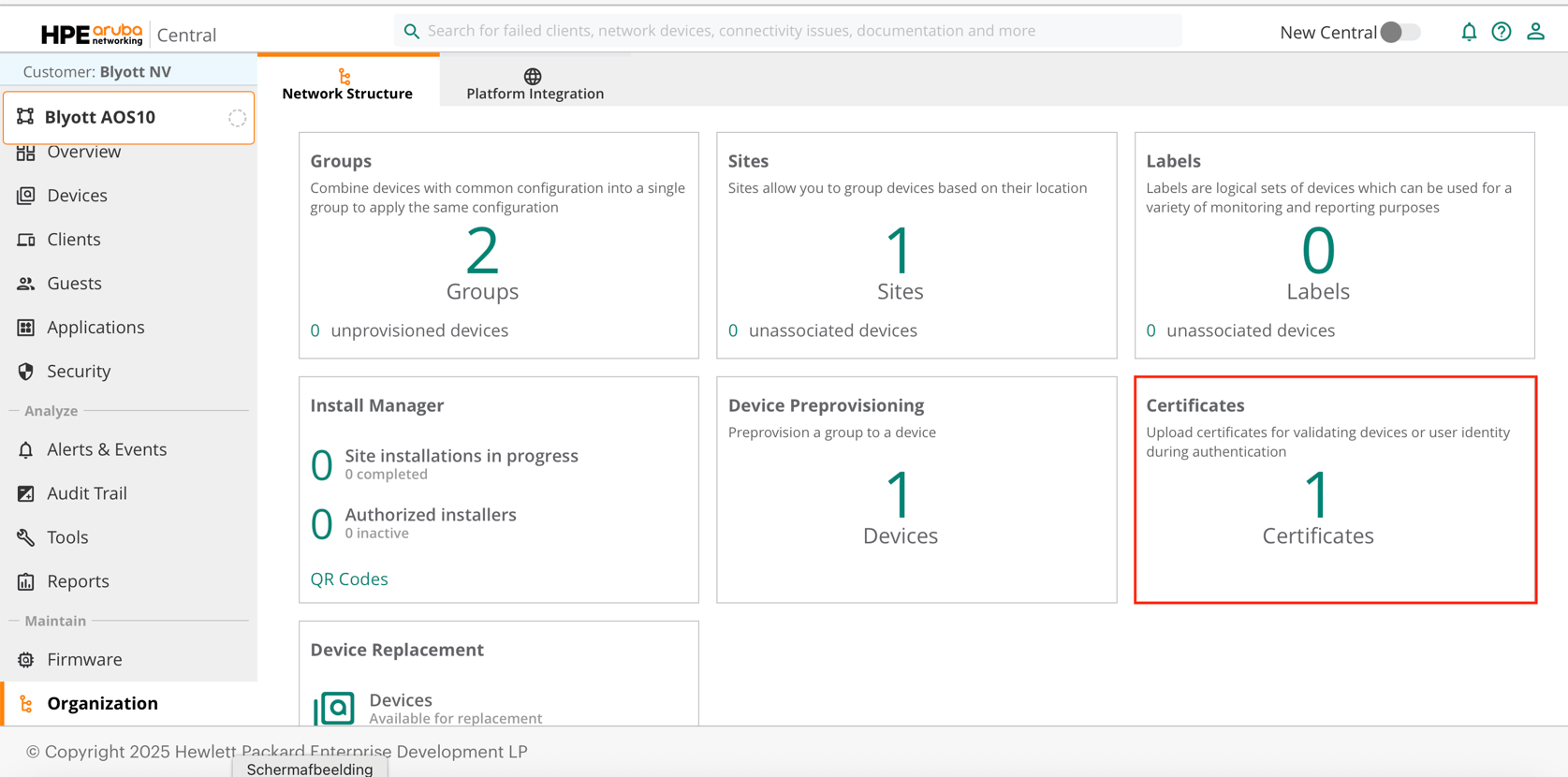 Aruba Central Configuration Manual – ArubaOS 10.x