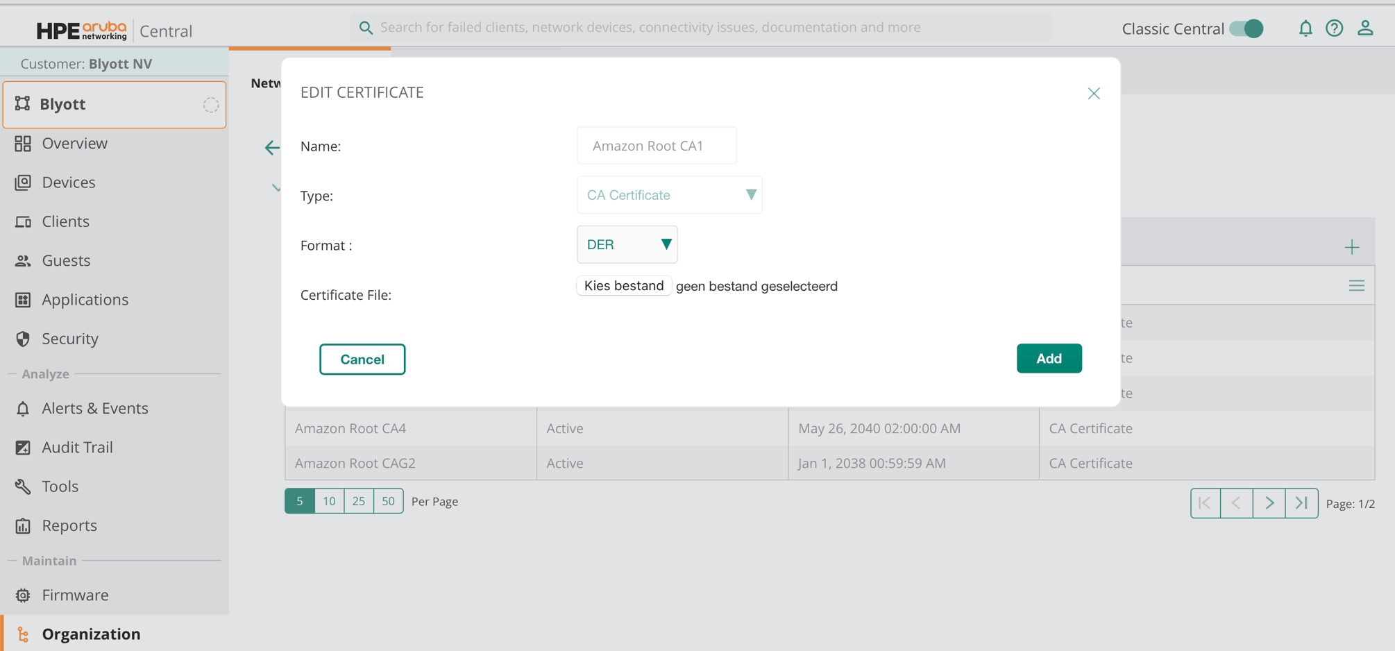 Aruba Central Configuration Manual – ArubaOS 10.x